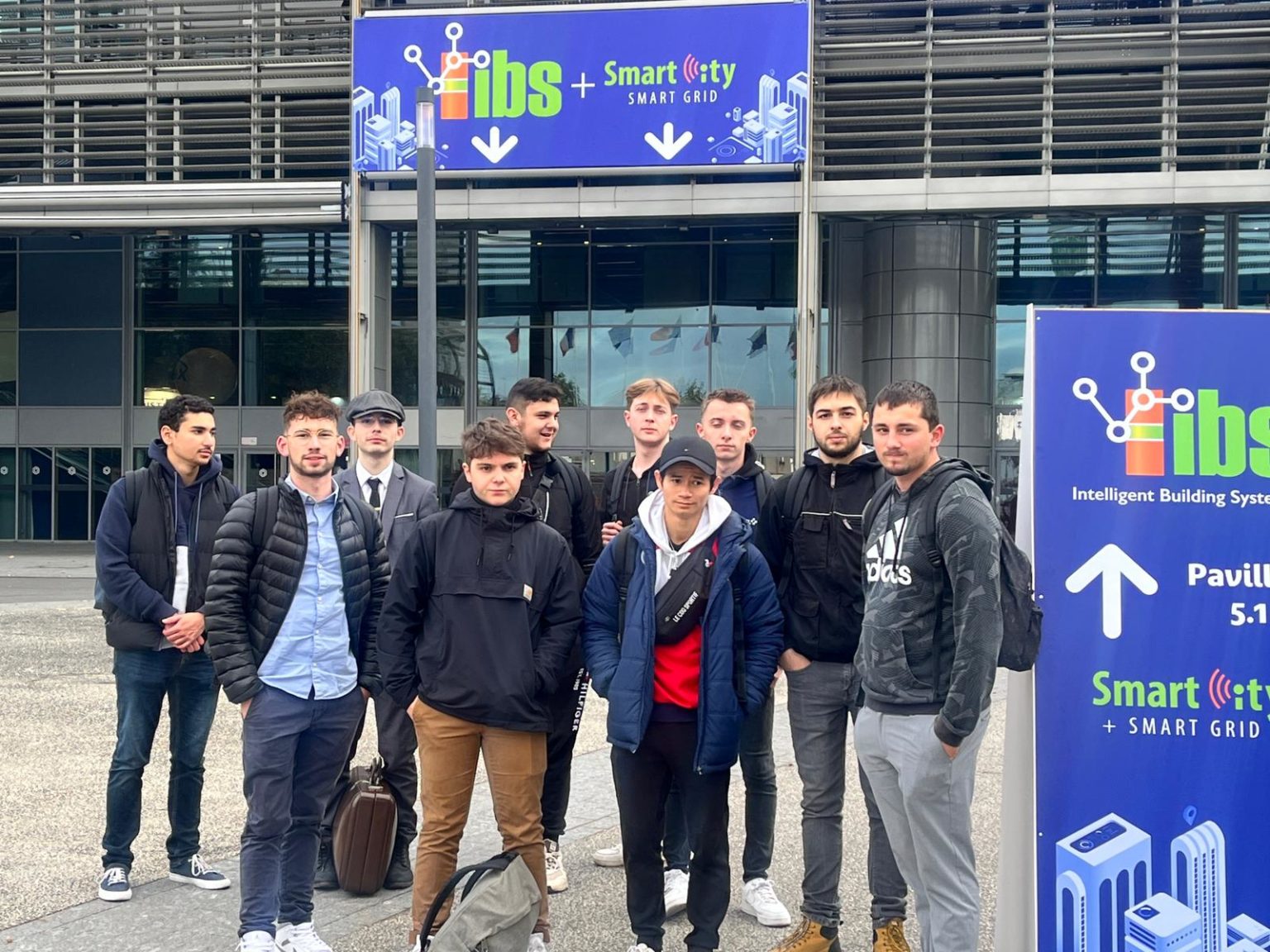 BTS FED DBC - Visite du salon IBS - Intelligent Building System - Paris - LYCÉE LOUISE MICHEL